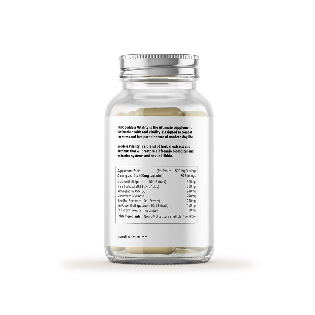 TRHC Goddess - Female Vitality Formula, Balance Hormones, PMS And Boos ...